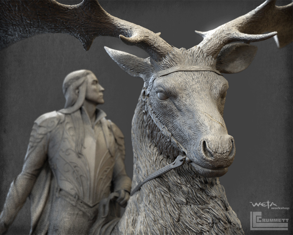 The Hobbit Thranduil Moose