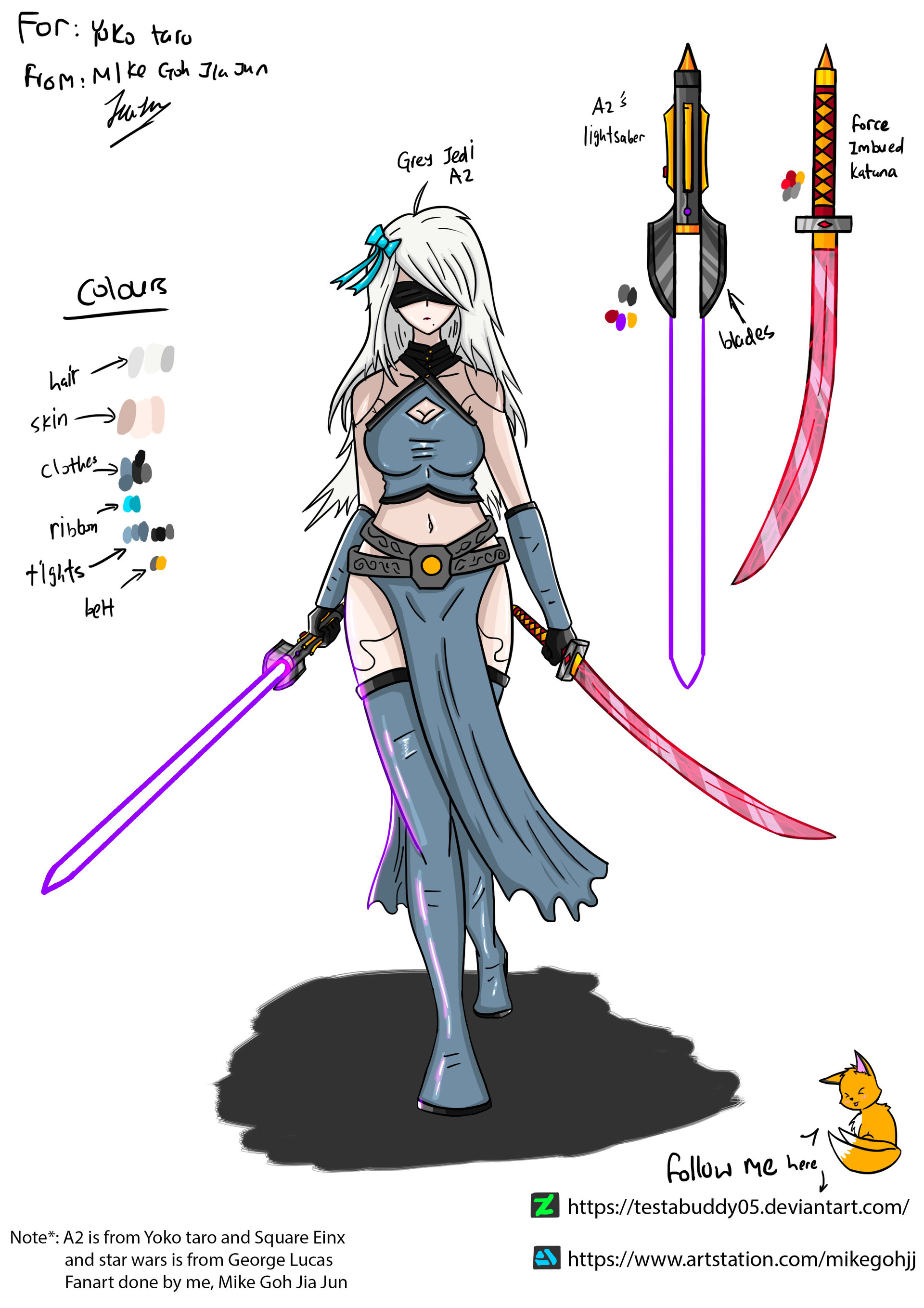 ArtStation - Grey jedi A2