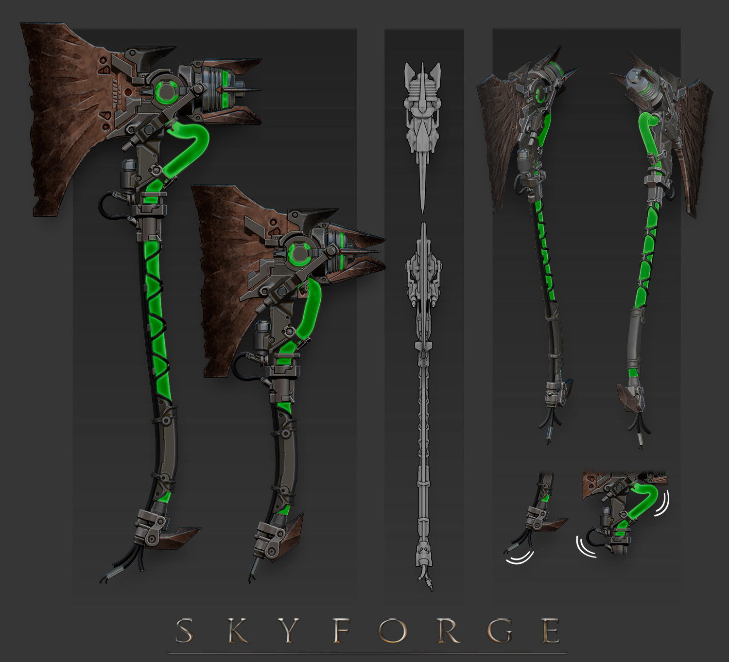 ArtStation - revenant axe concept 01