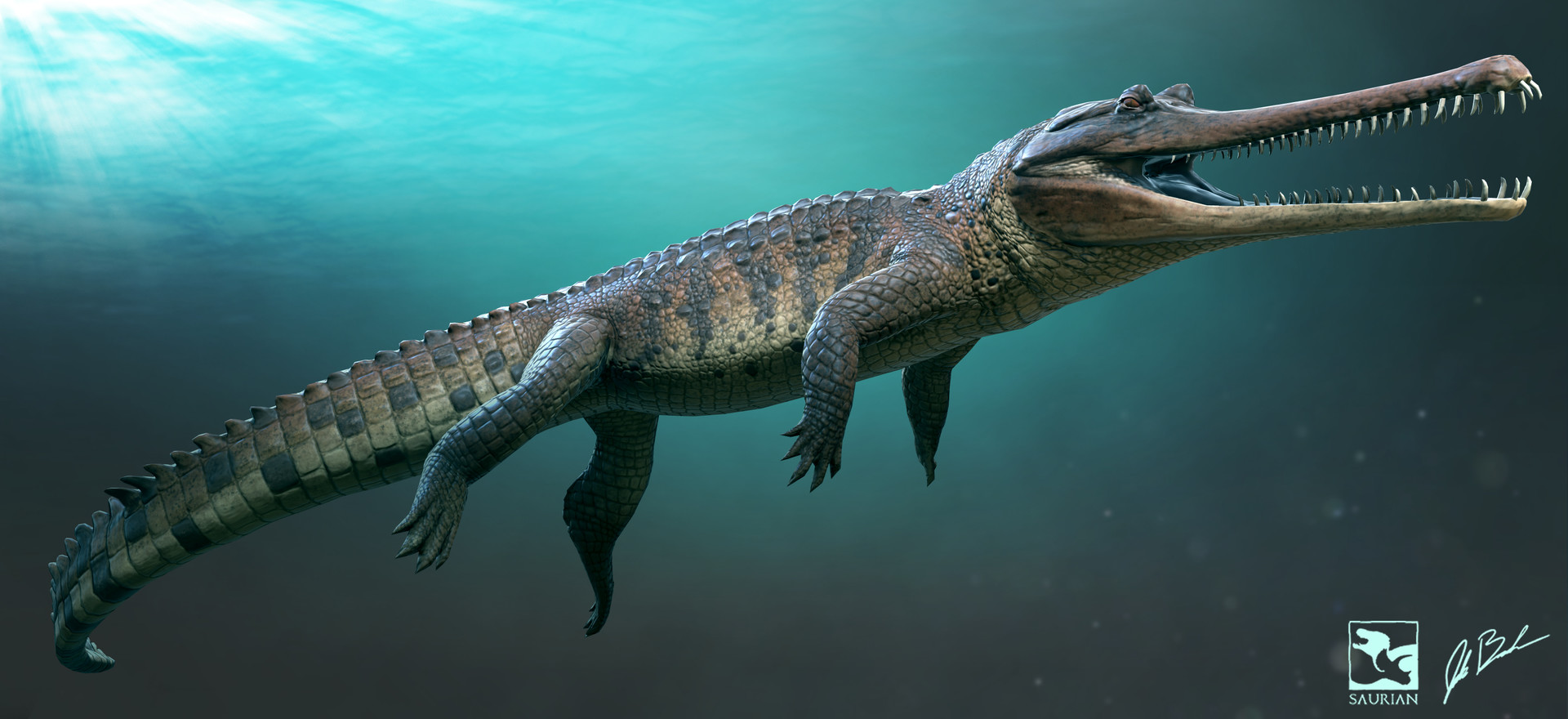 ArtStation - Thoracosaurus - Saurian