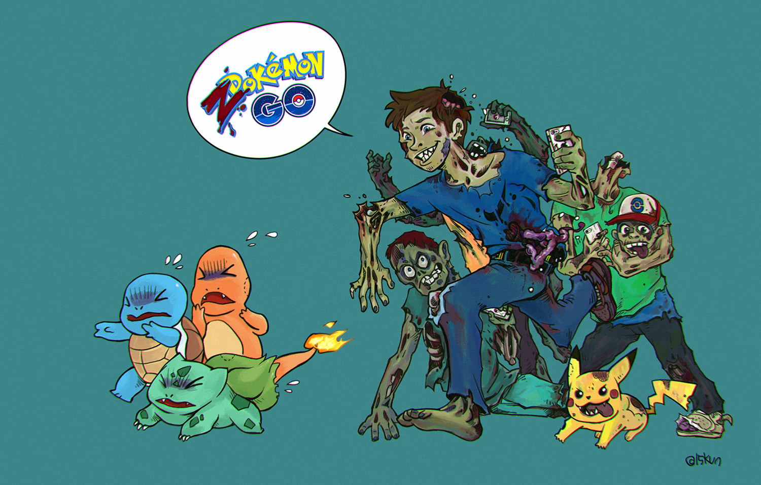 zombies pokémon