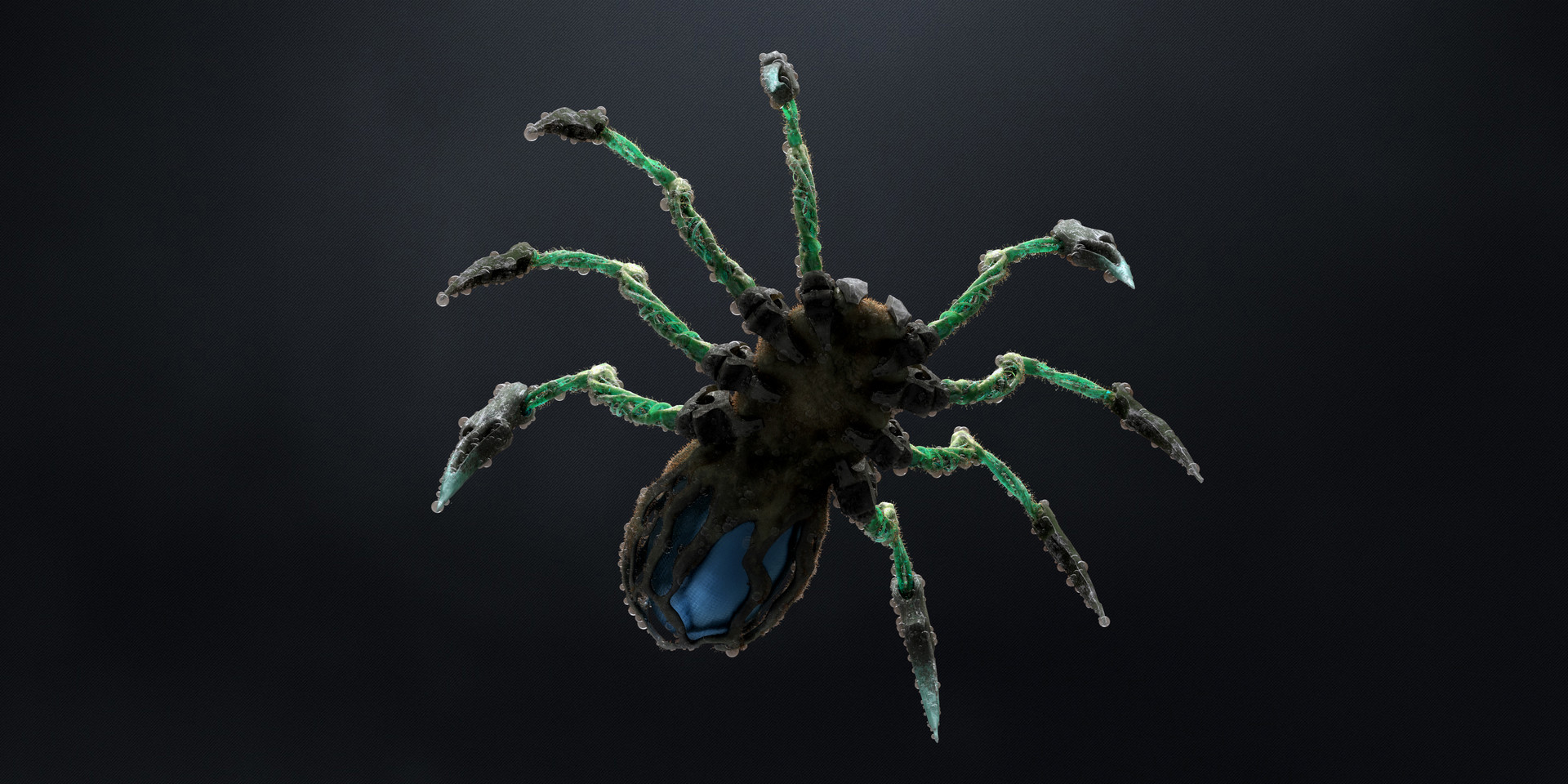 ArtStation - Biomechanical Spider WIP
