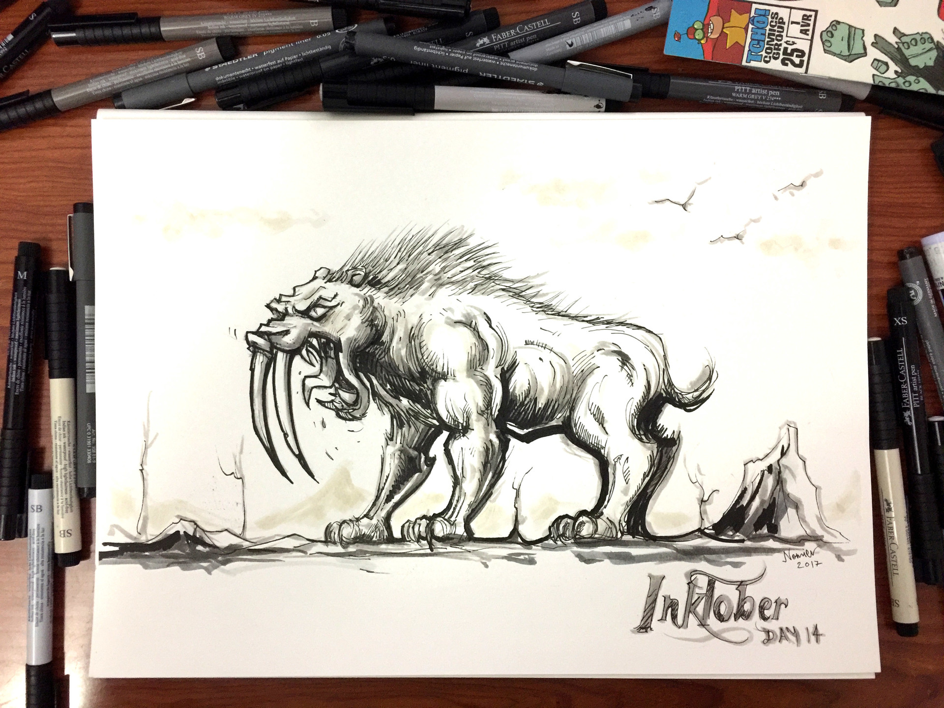 Noumier Tawilah - Inktober Day 14