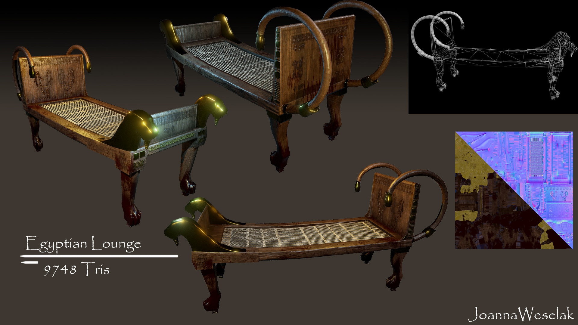 ArtStation - Ancient Egyptian Lounge