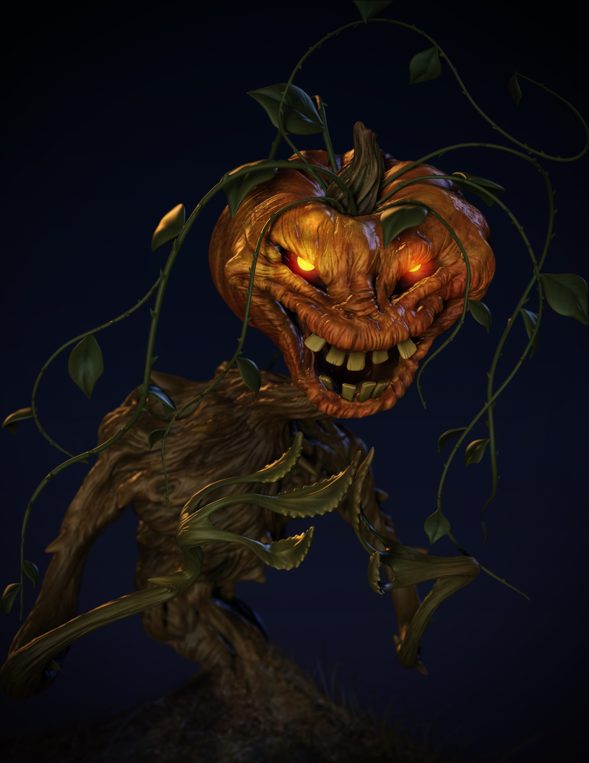ArtStation - It's the....Great Pumpkin?