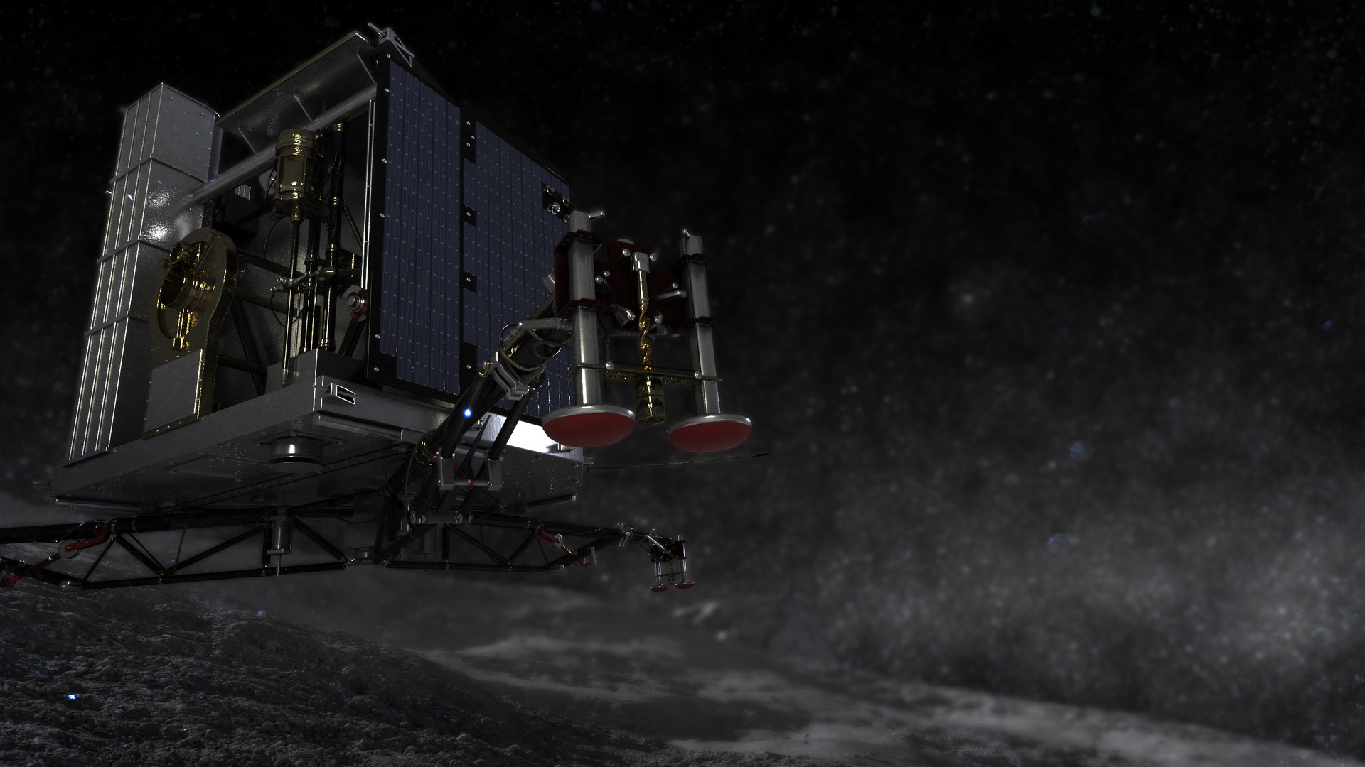 ArtStation - philae and rosetta