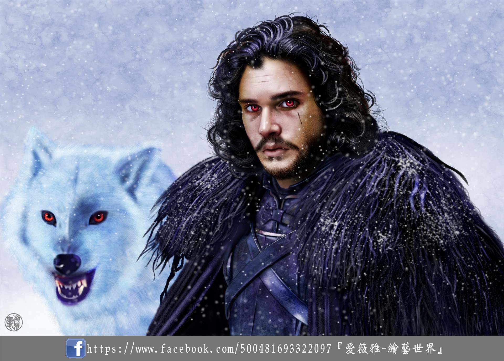 ArtStation - Jon Snow-Kit Harington