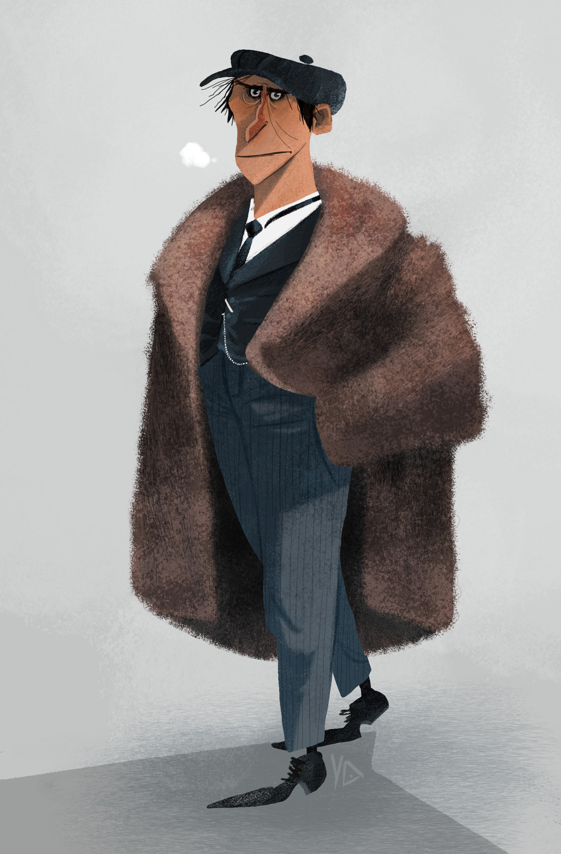 ArtStation - Fur coat