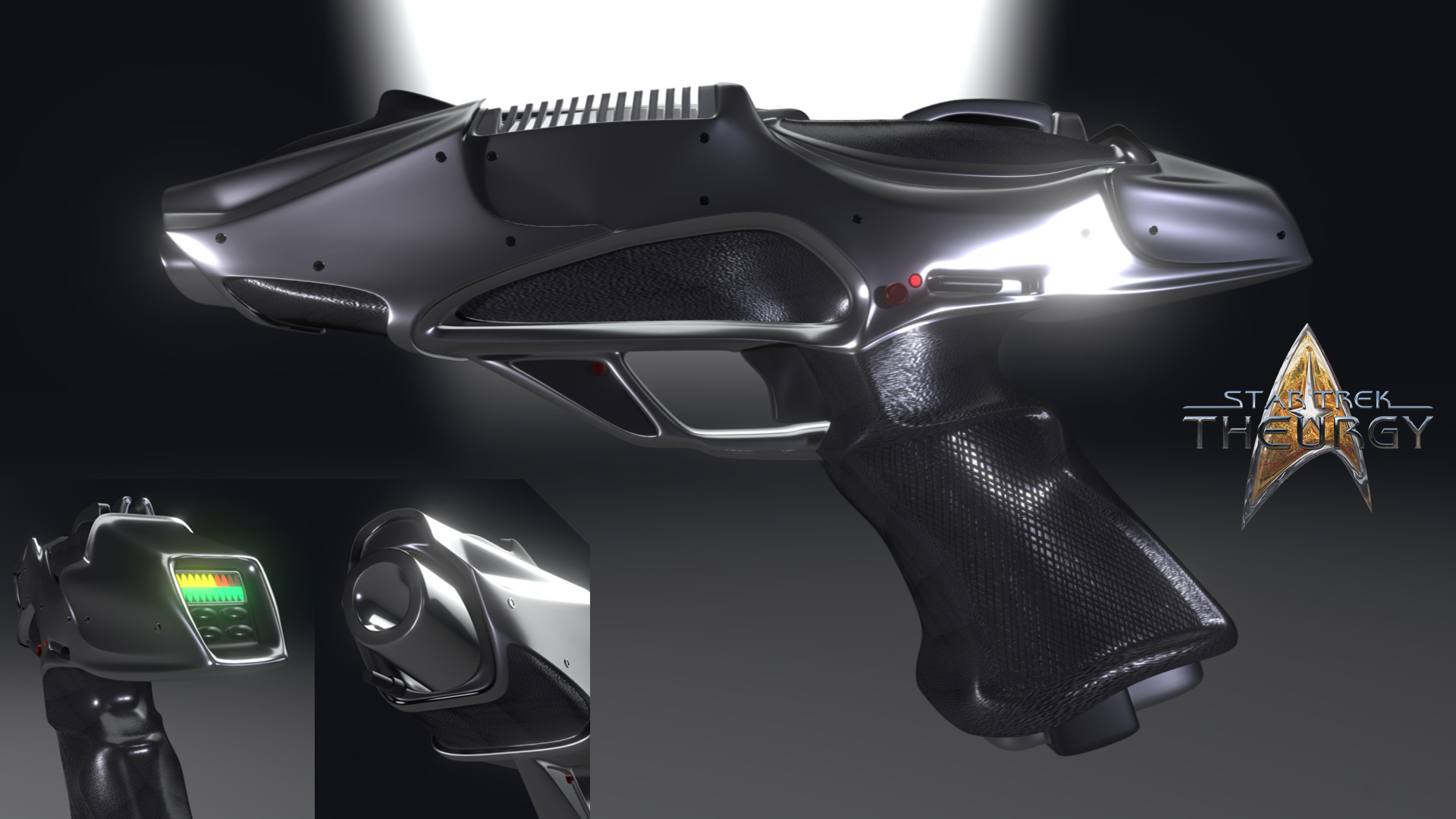 ArtStation - Type-II Pulse Phase Pistol