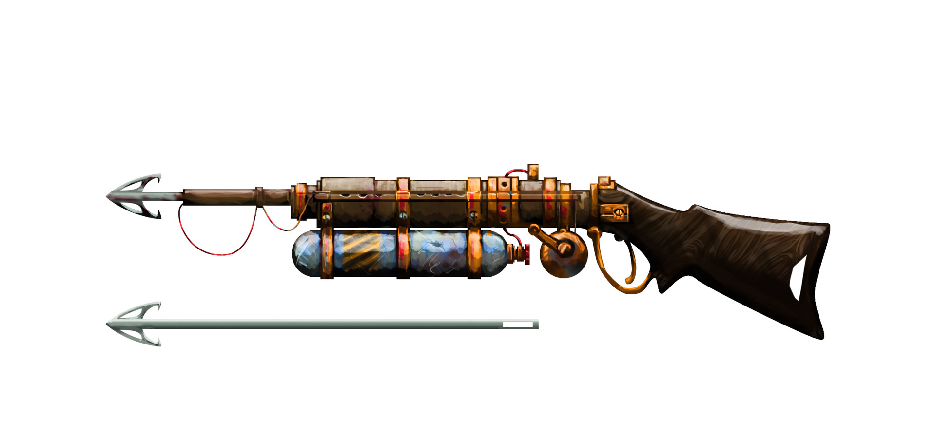 Teayl Thorn - Steampunk Guns | Weapons Concept