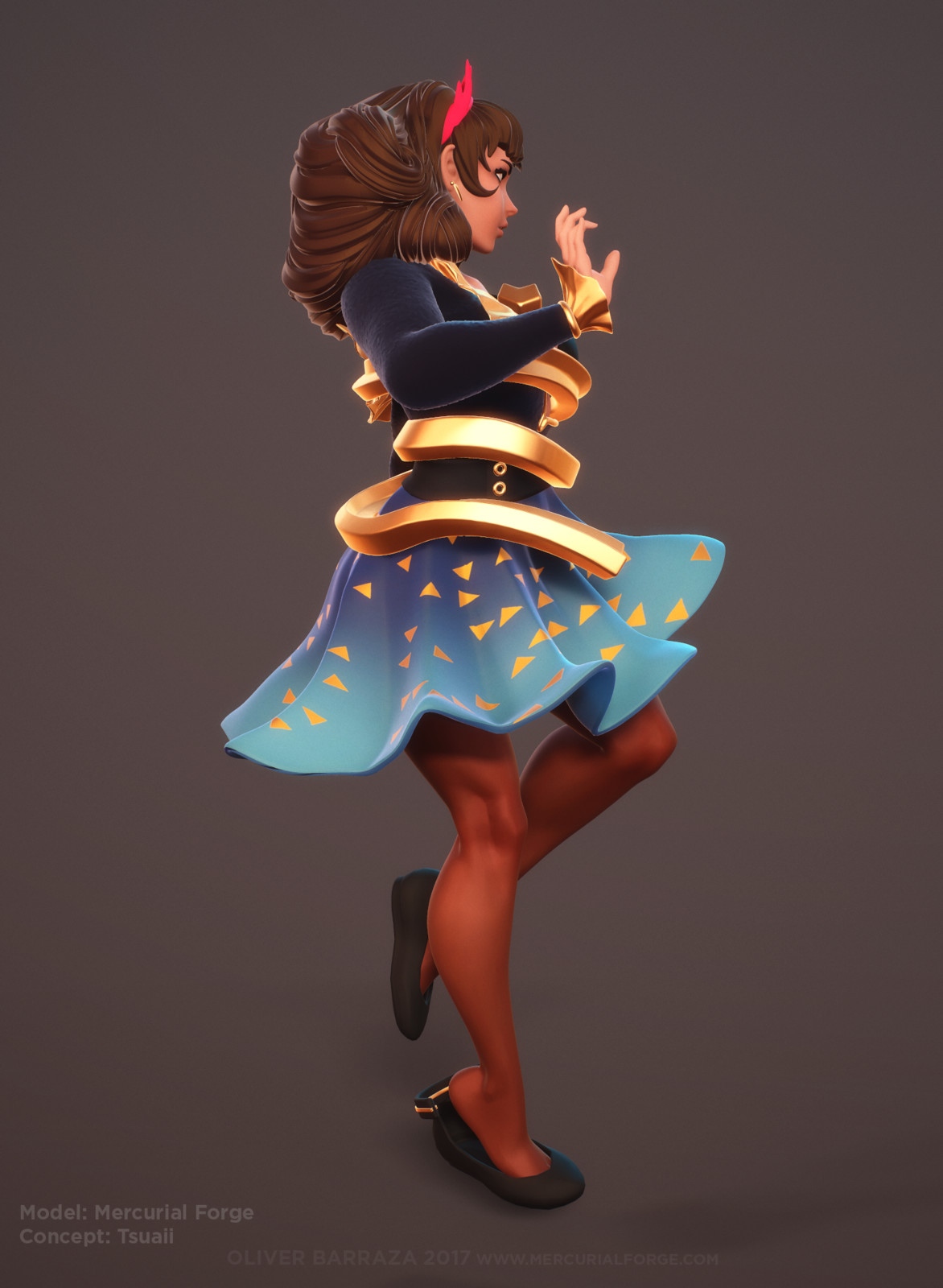 Mercurial Forge 3D Character Artist - Mea