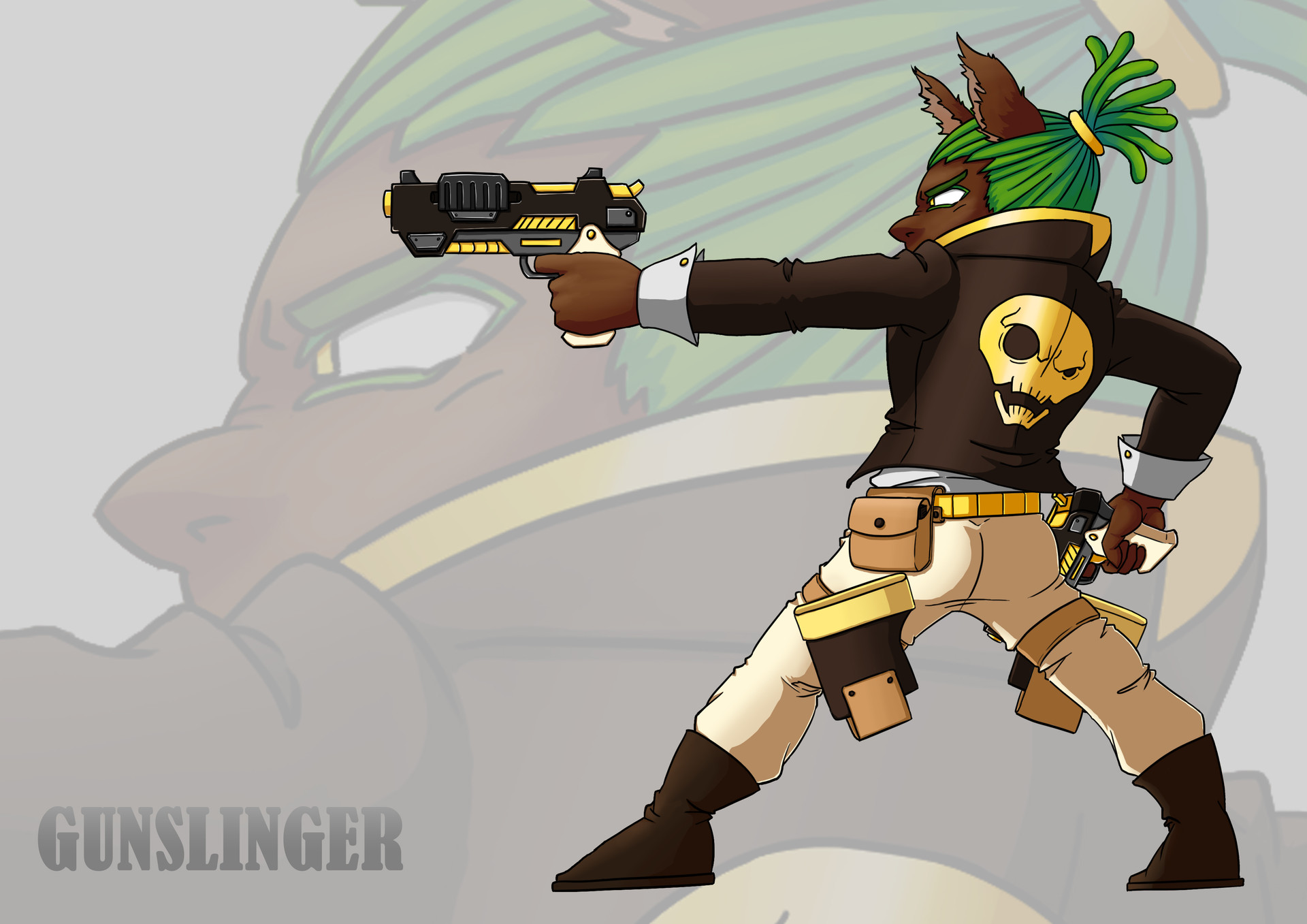 ArtStation - Gunslinger