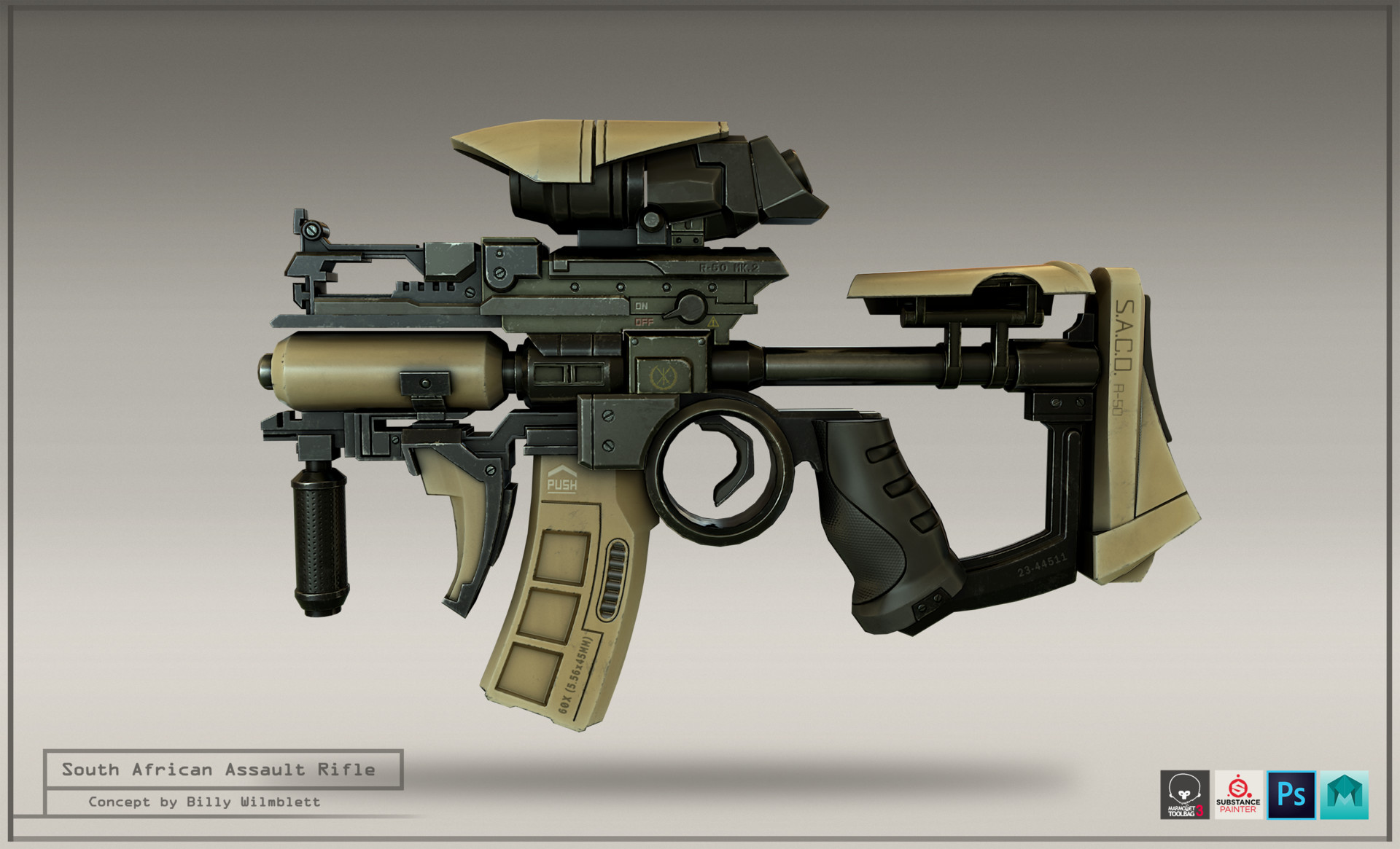 South African Assault Rifle