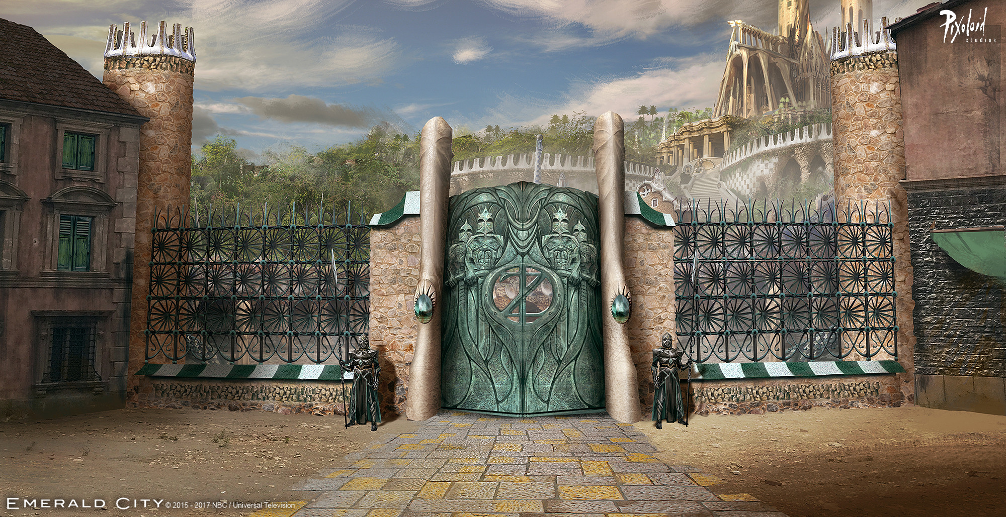 Wizard Of Oz Emerald City Door