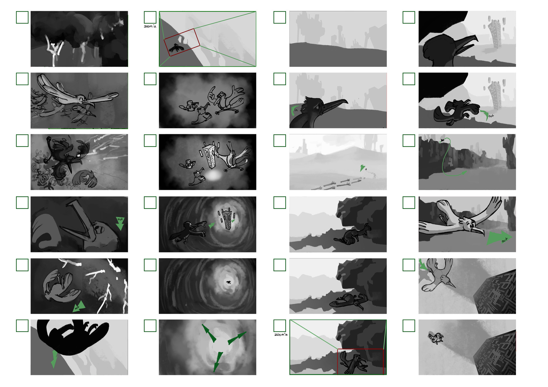 ArtStation - Storyboard TimotéPéroké