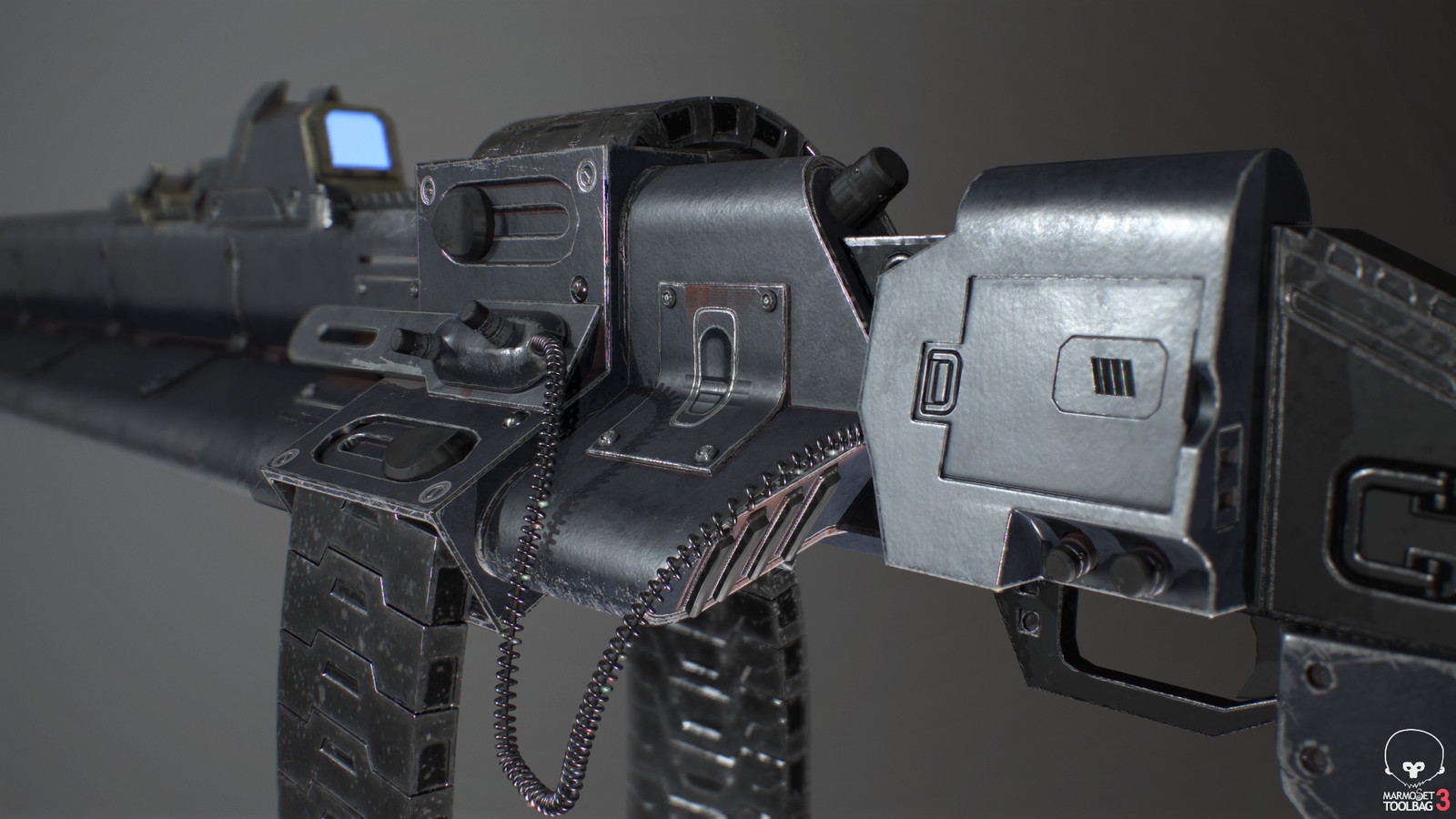 Helmi Menzli - MBS-9M .50 Caliber Hydra Machine Gun