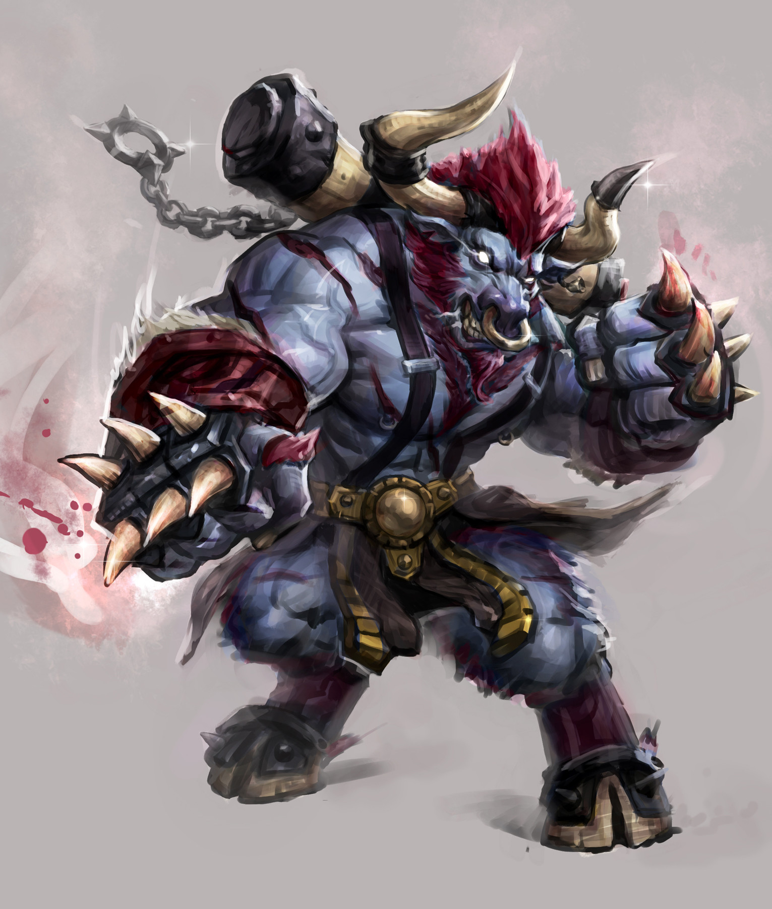 ArtStation - Minotar _ concept