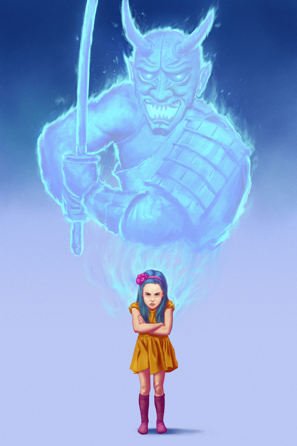 ArtStation - Oni and the child