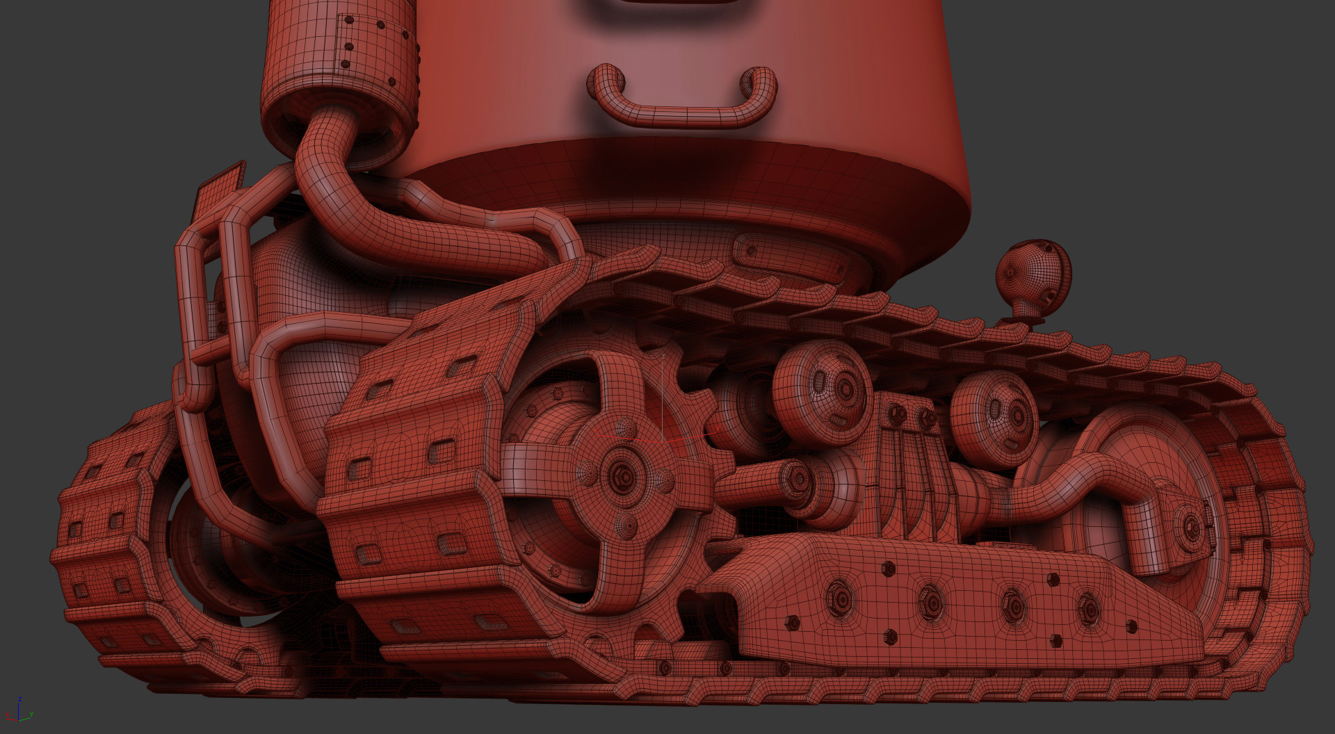 ArtStation - Can TANK - Hard surface modeling