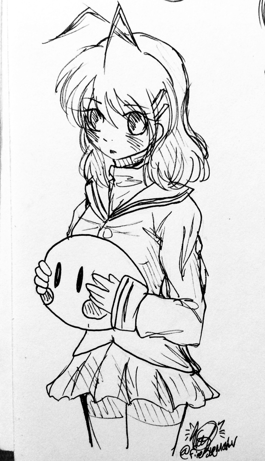 Clannad Nagisa Drawing