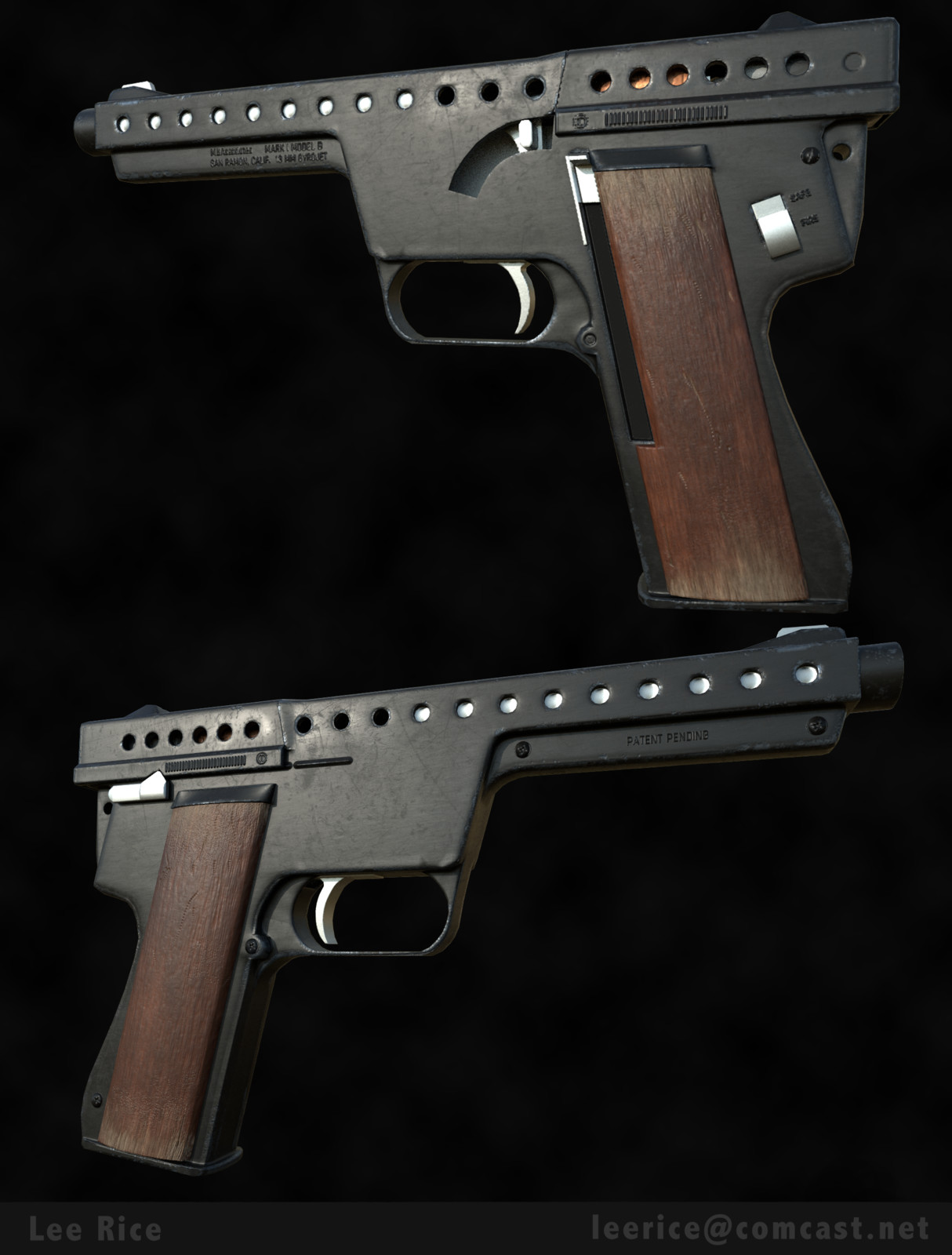 Lee R. - Gyrojet Rocket Pistol