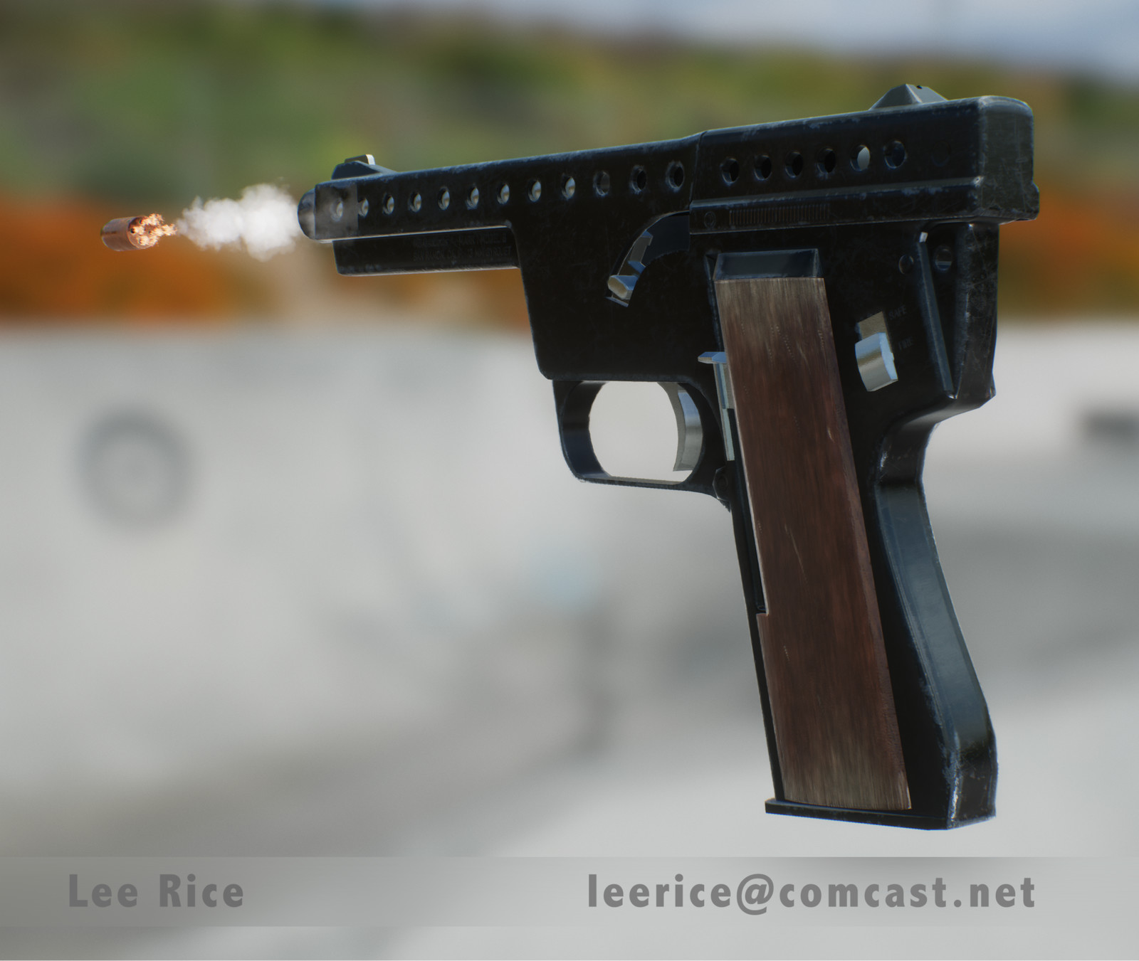 Lee R. - Gyrojet Rocket Pistol