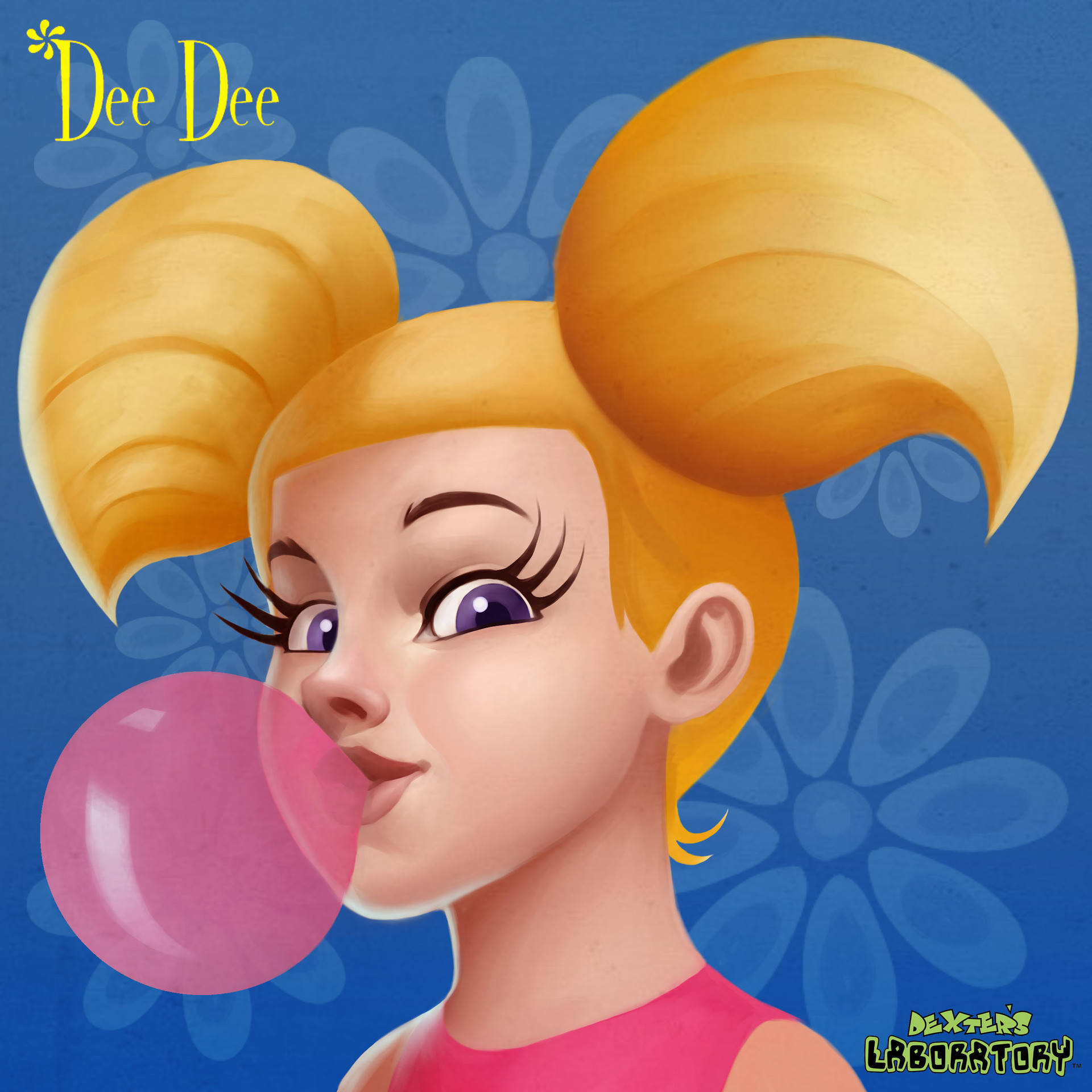 ArtStation - Dee Dee Fan Art from Dexter's Laboratory.