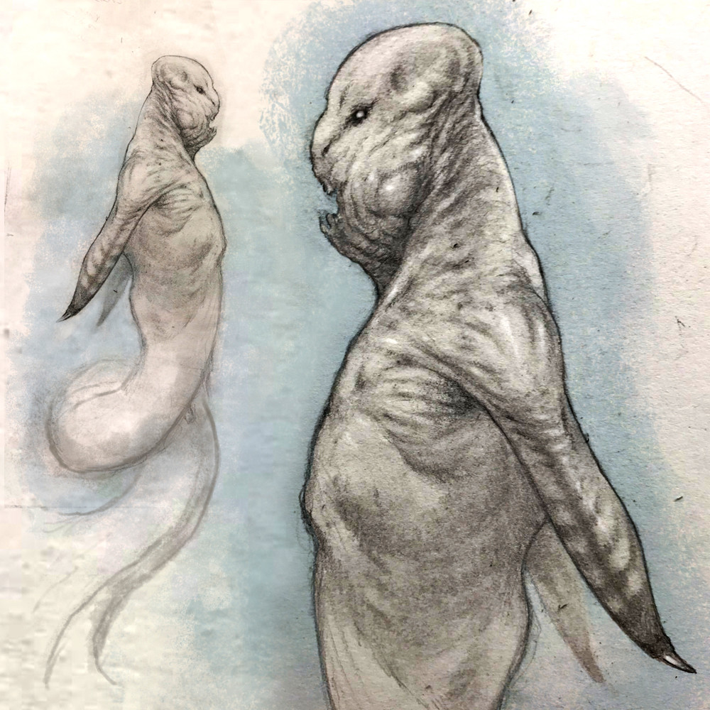 Adam Milicevic - Mermaid Sketch