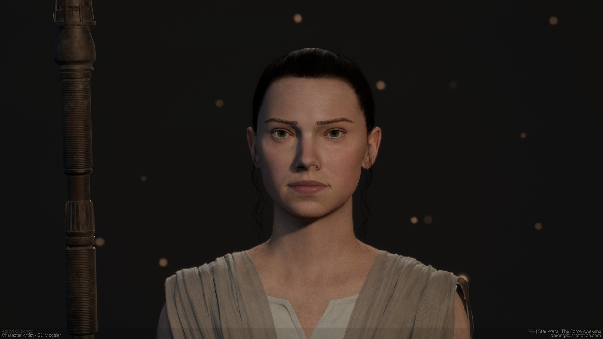 ArtStation - Rey | Star Wars : The Force Awakens