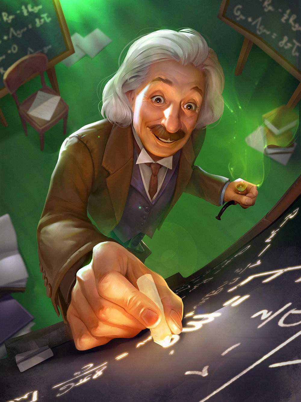 ArtStation - Albert Einstein