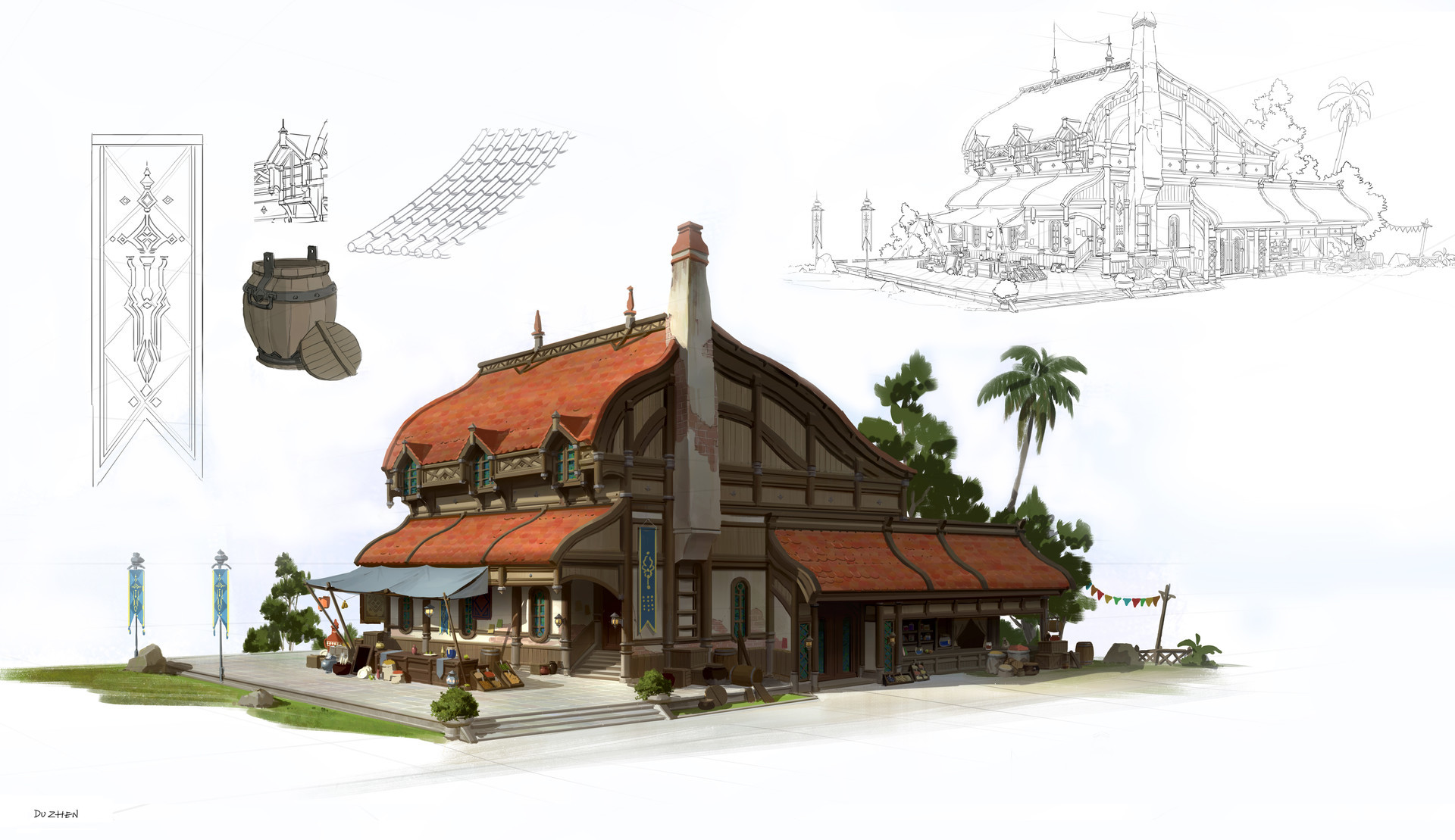 ArtStation - Architectural design demo