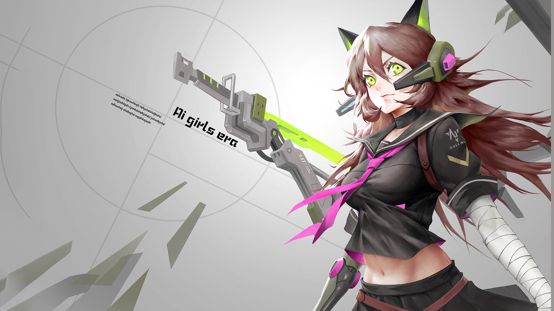 ArtStation - armed girl