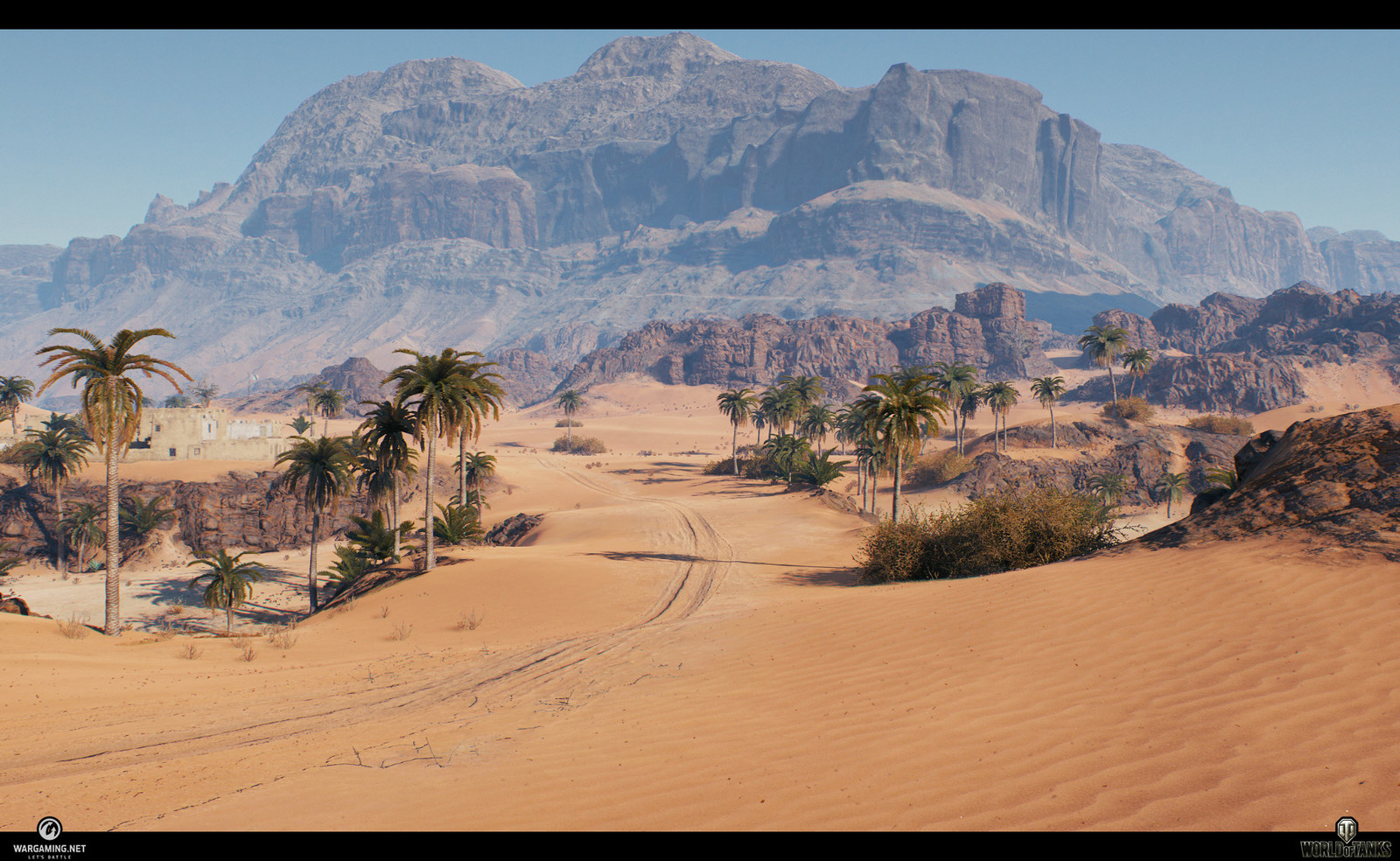 Fedor Kletskov - World Of Tanks - Desert map