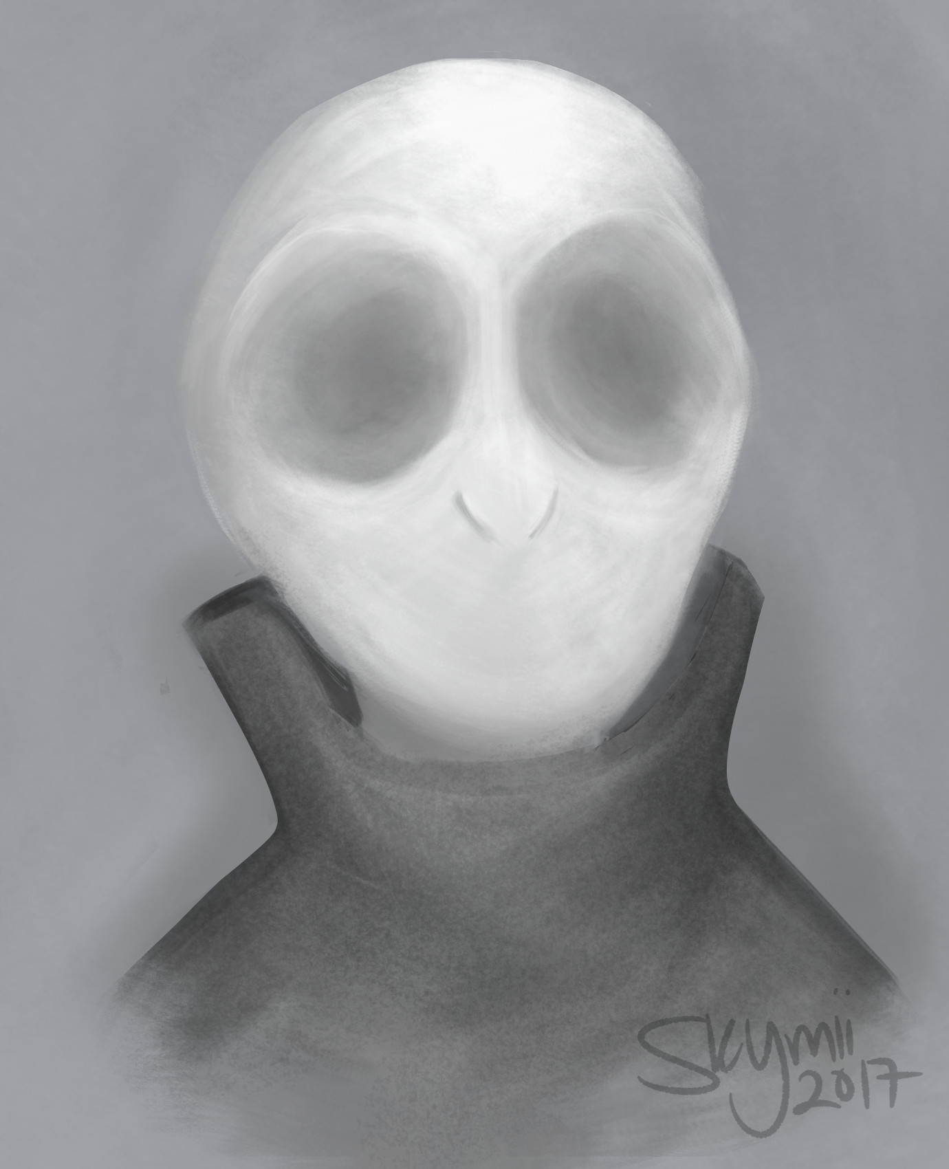 ArtStation - Eyeless Alien