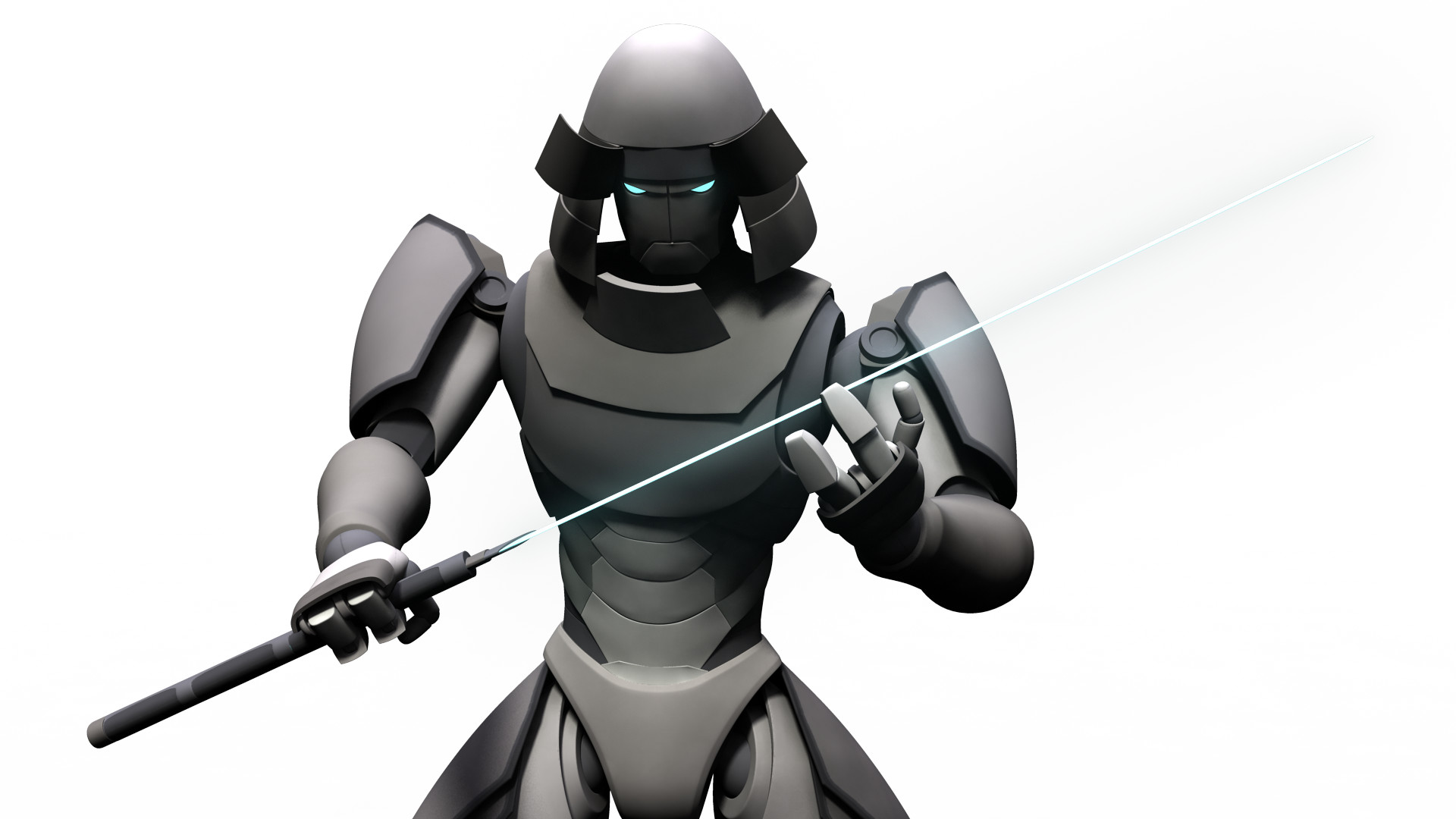 ArtStation - Cyborg Samurai