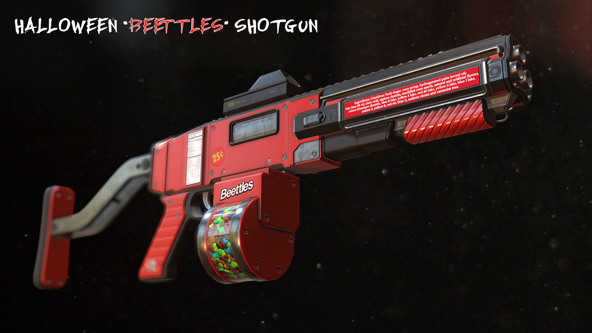 ArtStation - Halloween Weapon - Kill Shot Virus