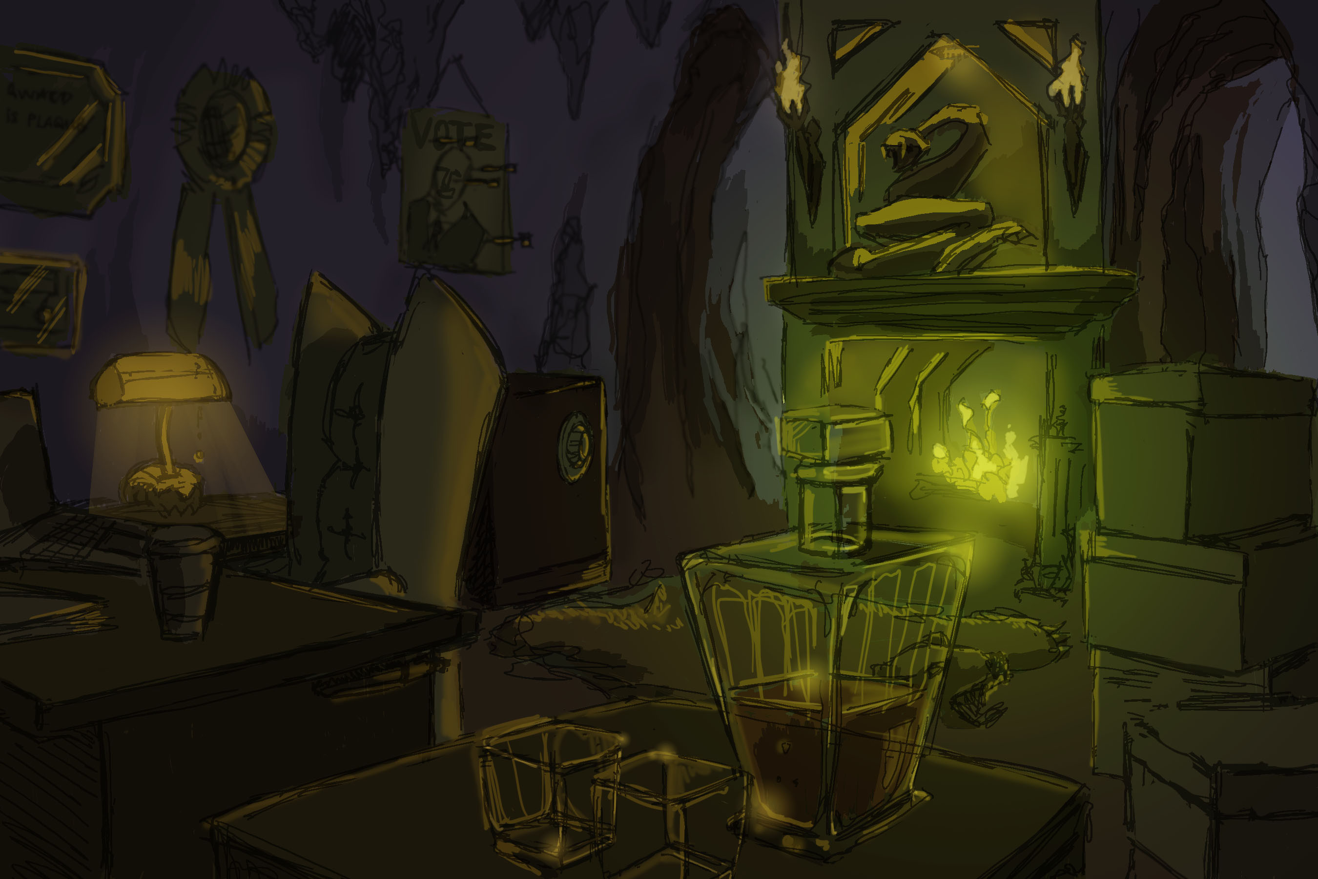 scooby doo set design