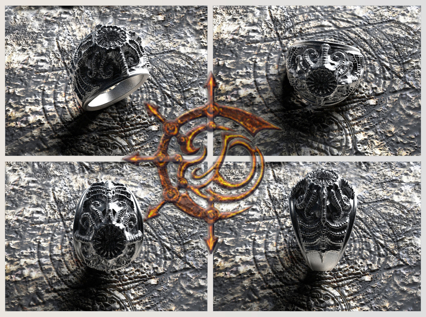 Erika D - Cthulhu ring