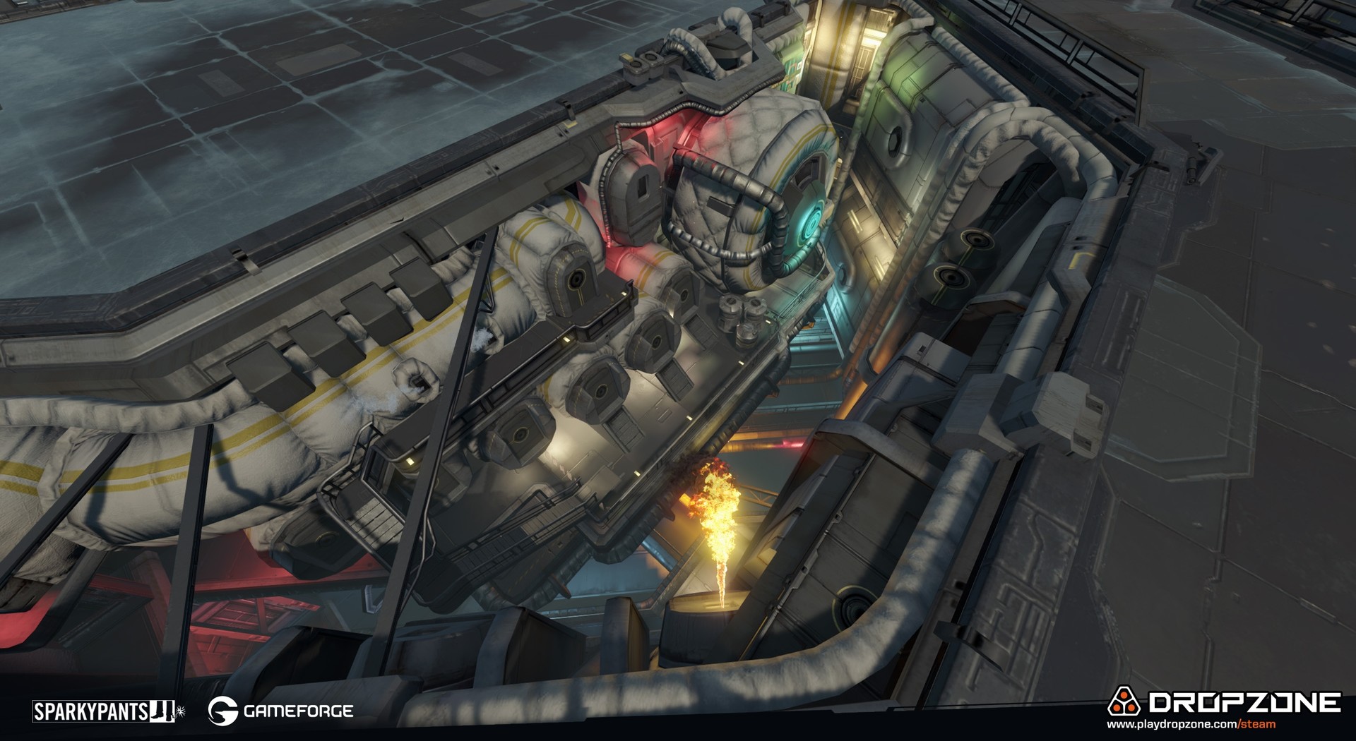 Saimon Ma - Dropzone Environment Work : 2D & 3D