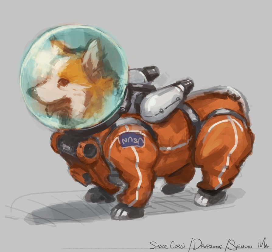 Saimon Ma - Dropzone Environment Work : 2D & 3D