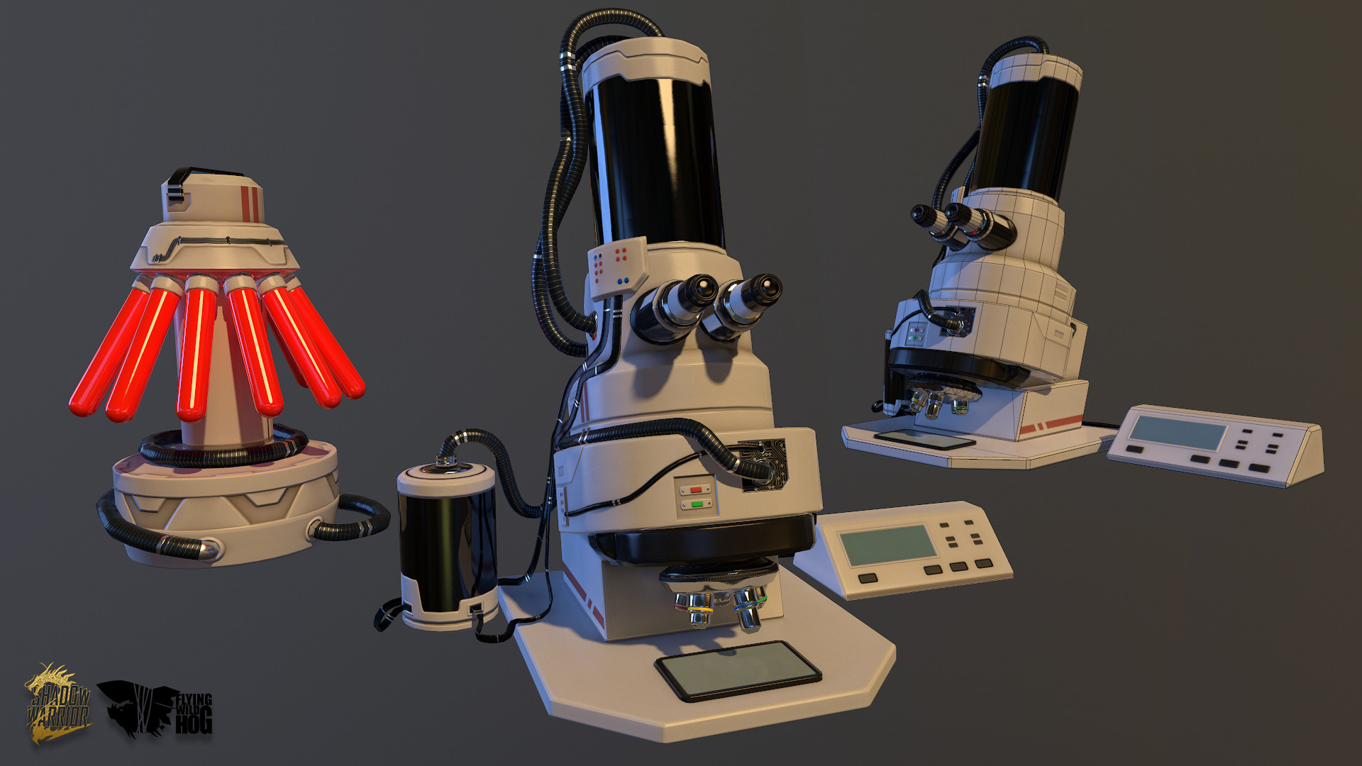 ArtStation - Microscope - Shadow Warrior 2