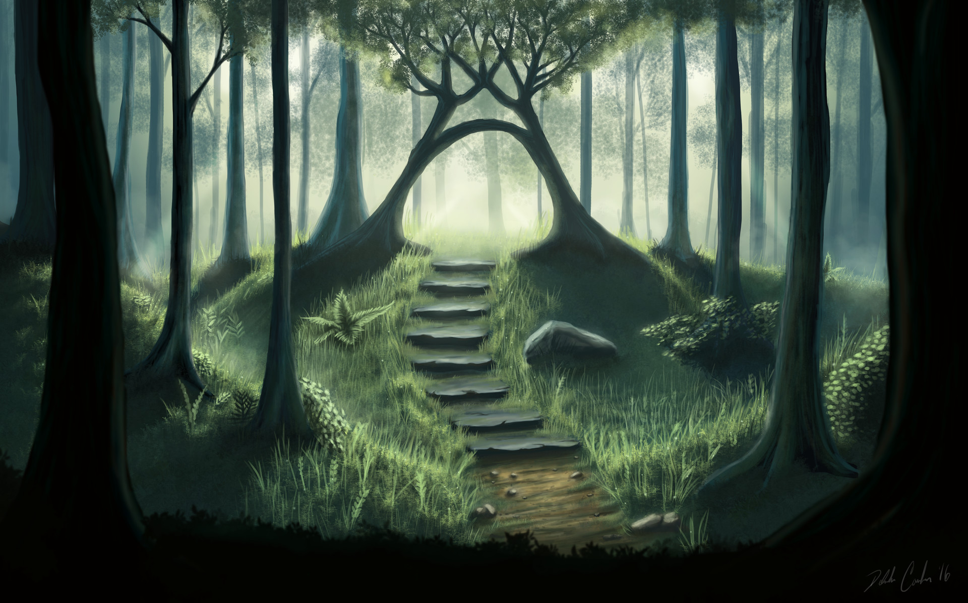 ArtStation - Forest Gate, Deborah F