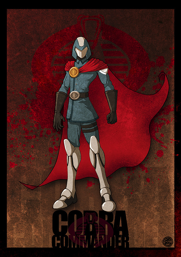 ArtStation - Cobra Commander art print