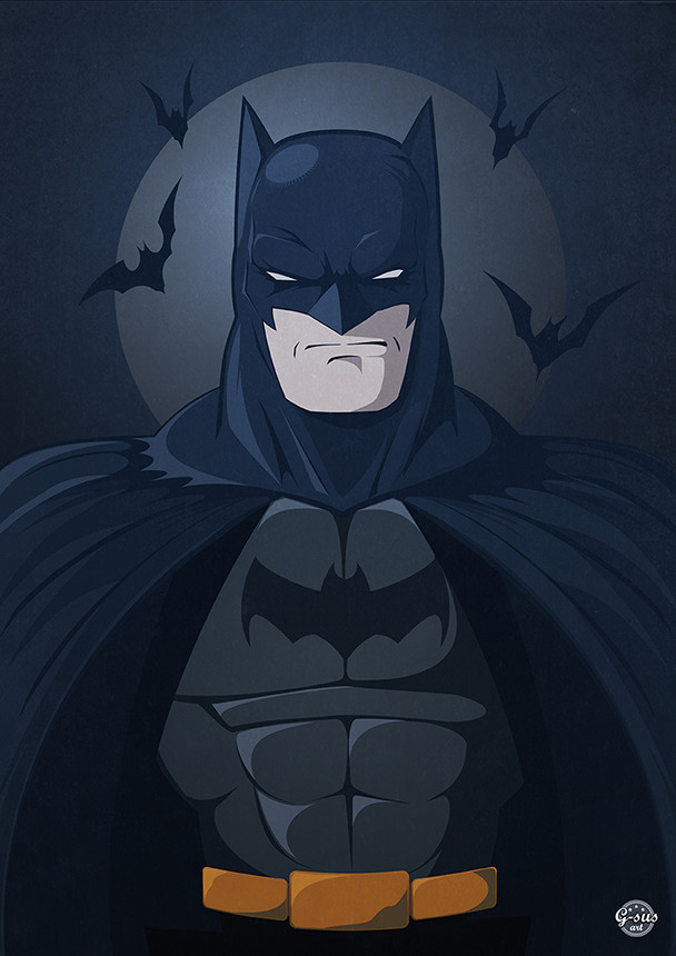 ArtStation - Batman art print
