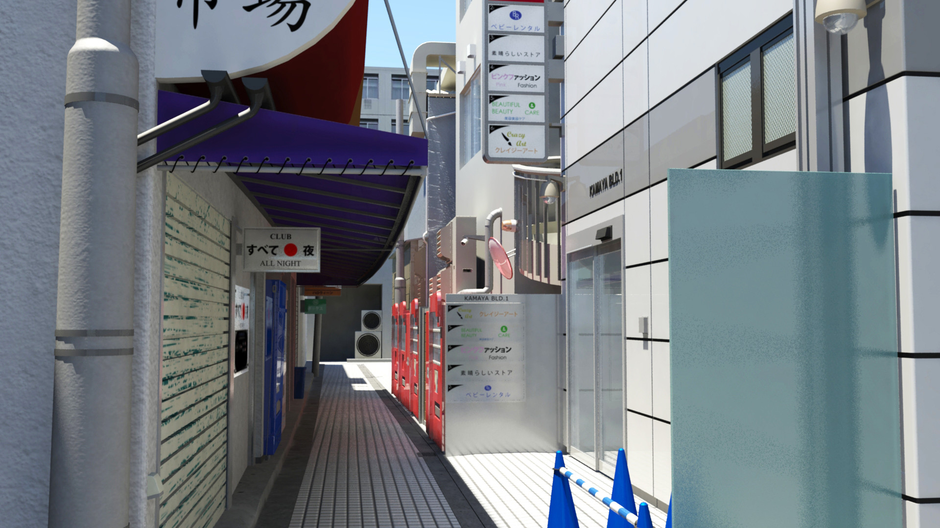 ArtStation - Japanese Alleyway