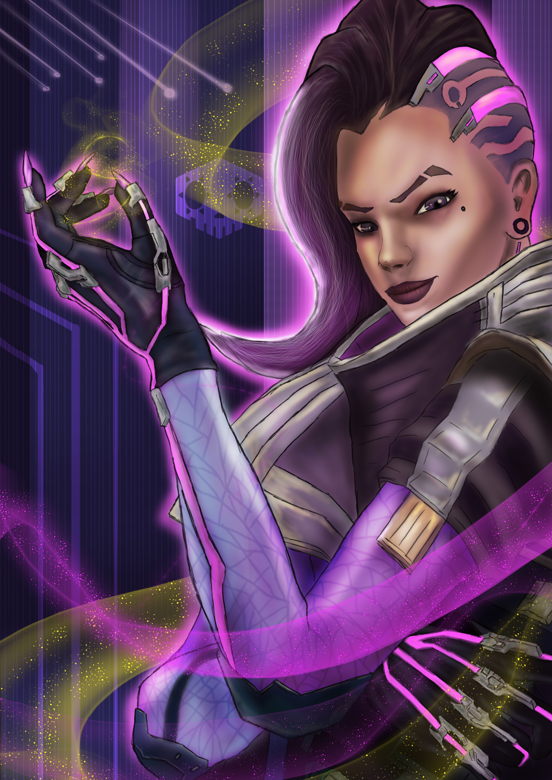 ArtStation - Sombra Fan Art