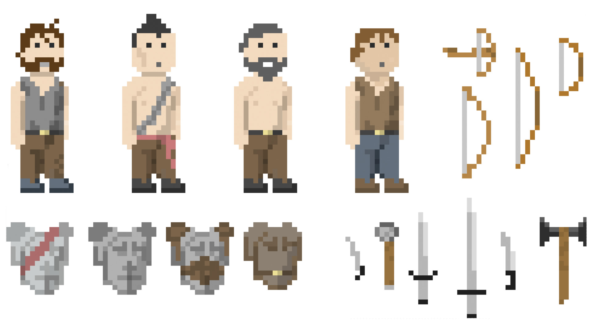 ArtStation - Pixel art characters