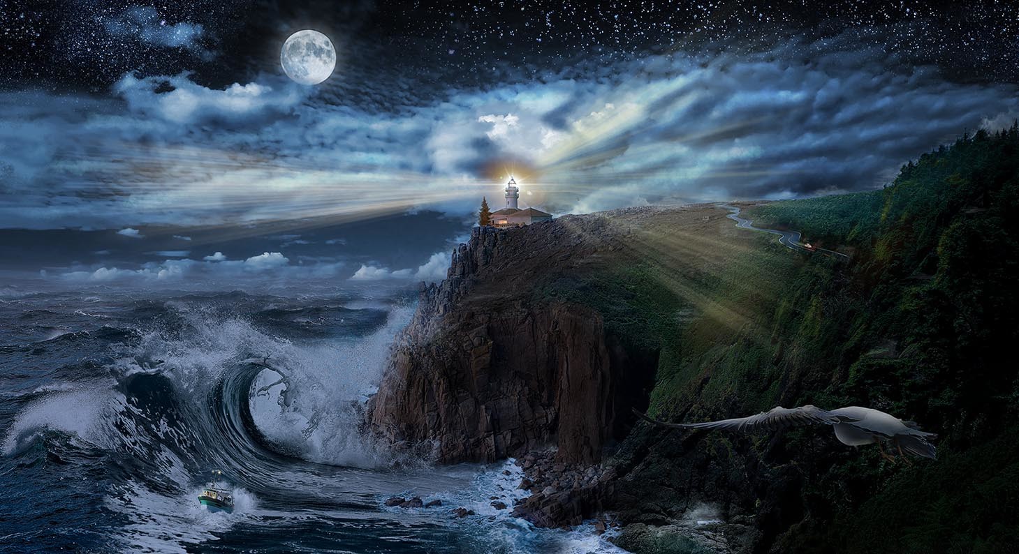 ArtStation - Haunted Lighthouse