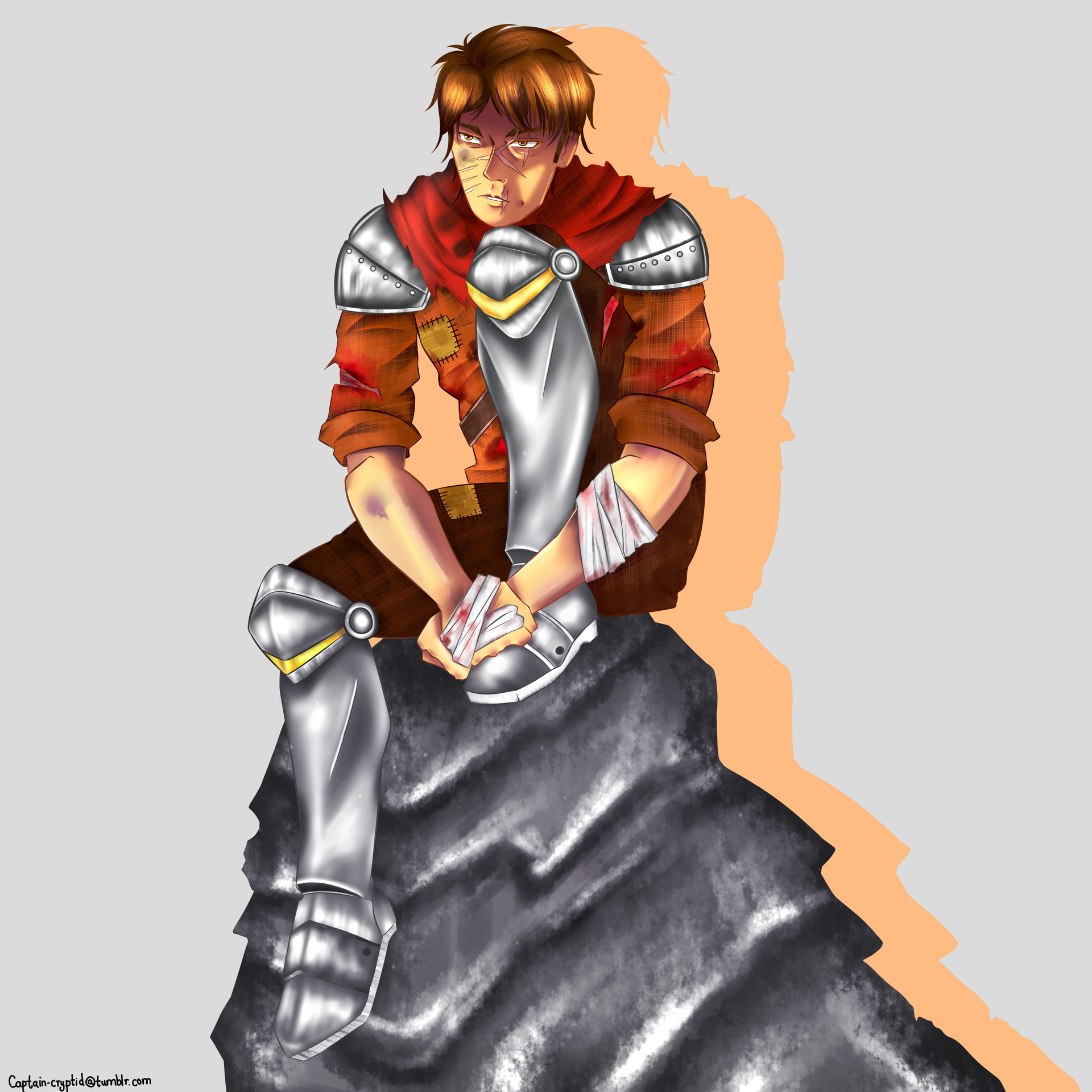 ArtStation - Brooding Hero