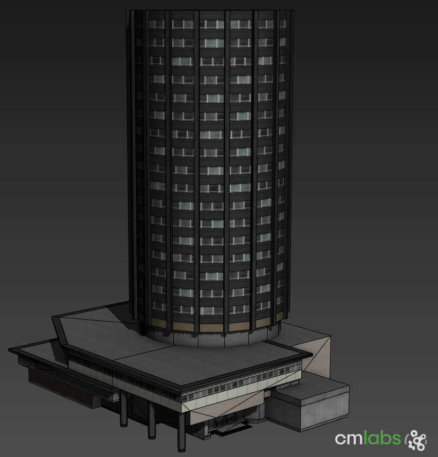 ArtStation - CM Labs Building for new city environment.